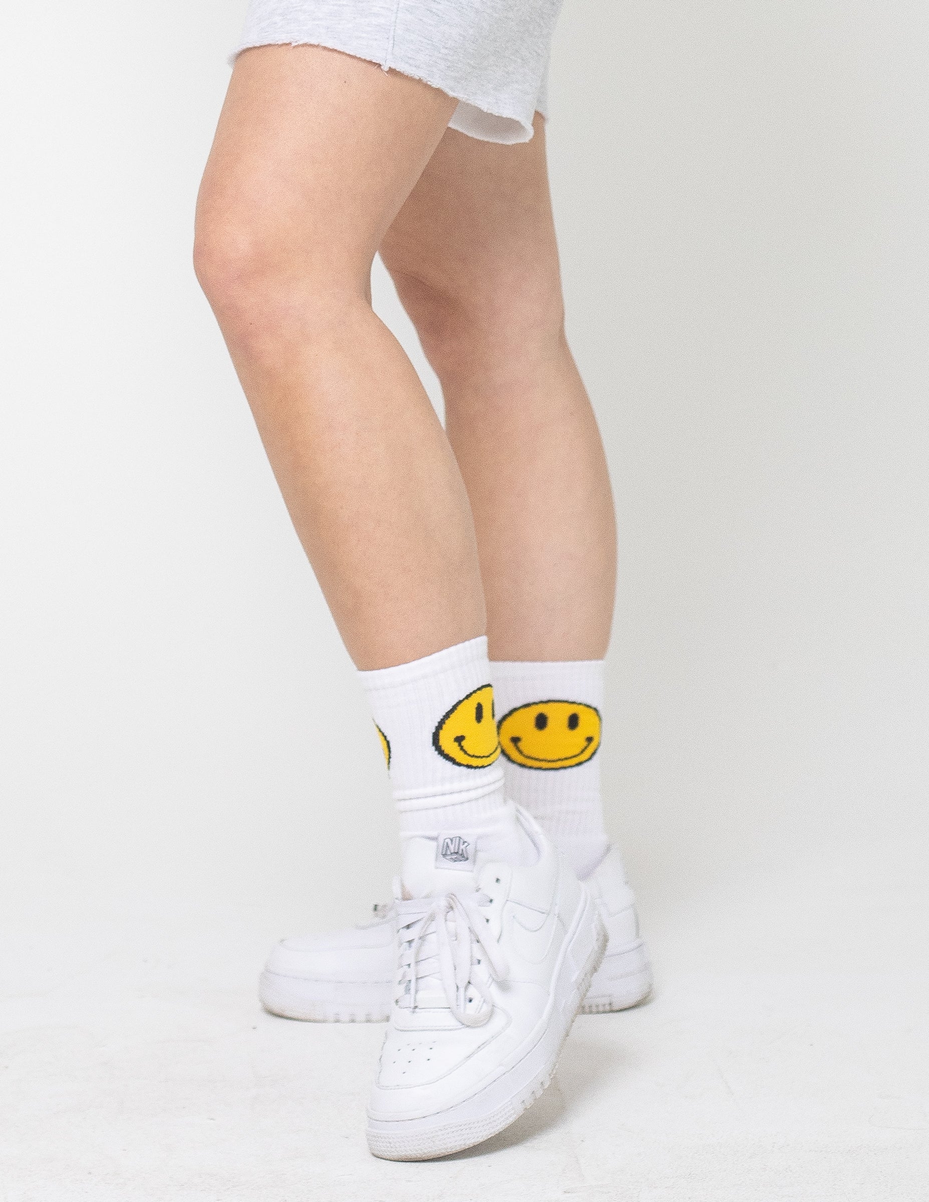 Smiley crew sock – FEEL YOUR SOUL